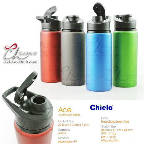 Botol Aluminium Ace - SCH Souvenir
